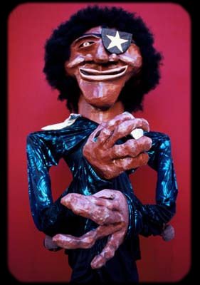 Large Puppet Style Walking Head – Carnival Sculpture